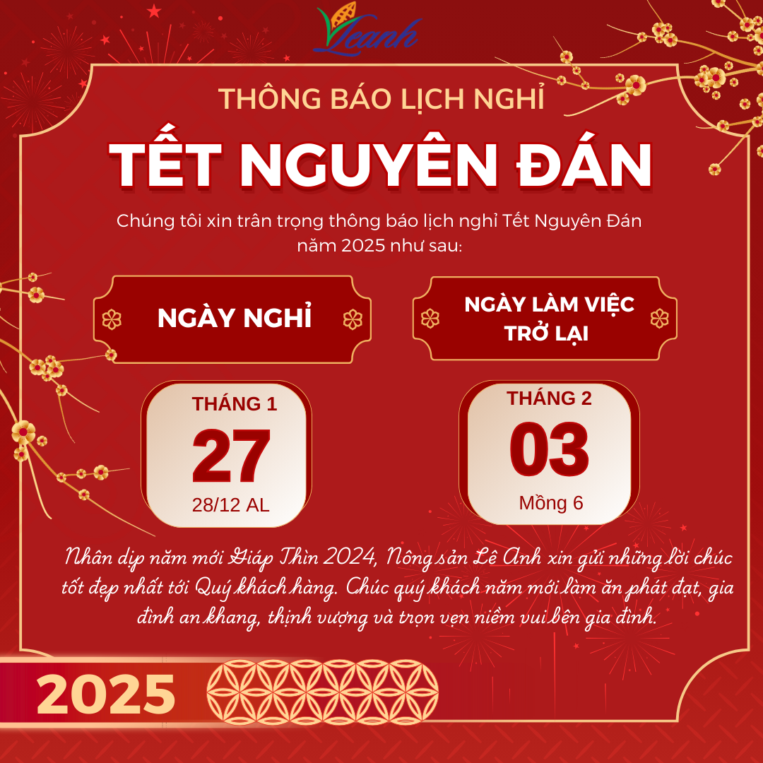 Trang chủ - Nông sản Lê Anh